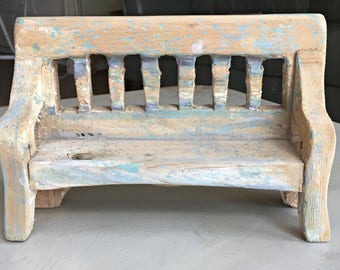 Primitive bench | Etsy