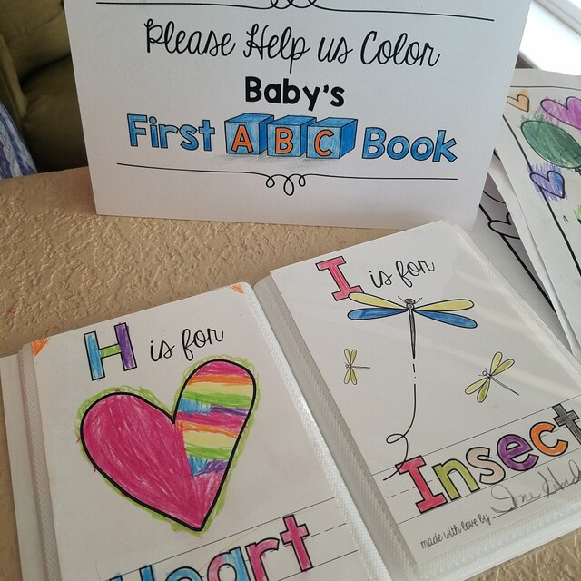 Printable ABC Books & Paper Goods by samanthaBdesign on Etsy