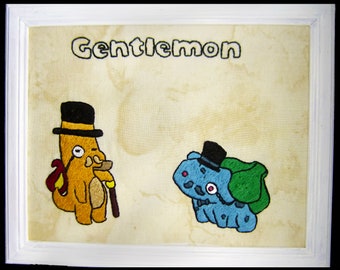 Items similar to PATTERN Gentleman Pokemon "Bulb-A-Sir" Bulbasaur (PDF ...