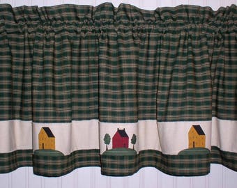 Primitive valance | Etsy