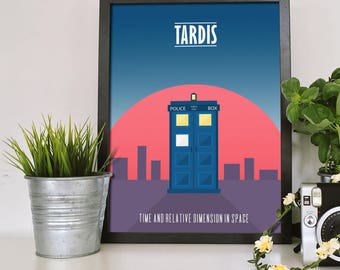 Doctor who poster | Etsy