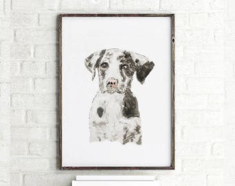 Custom dog art | Etsy