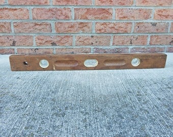 Antique wood level | Etsy