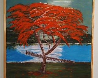 Royal poinciana tree | Etsy