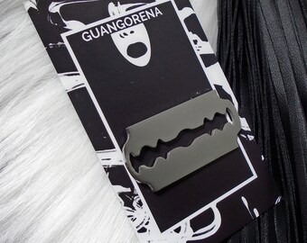 CUSTOM ENGRAVED PERSONALIZED Stainless Steel Razor Blade