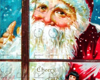 Old fashioned santa | Etsy