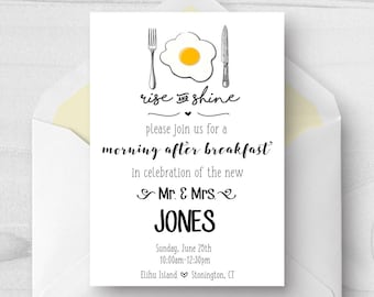 Brunch invitation | Etsy