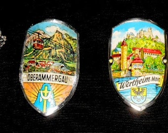 Walking stick badges | Etsy