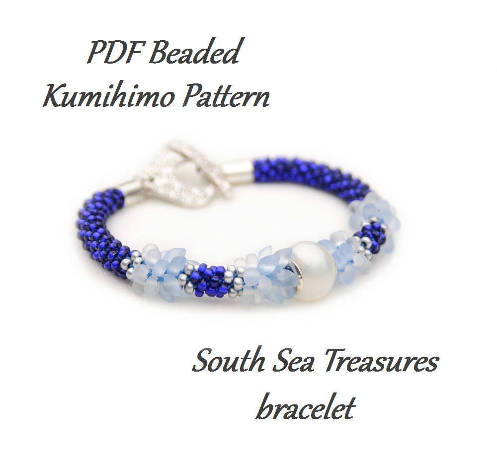 PDF Beaded Kumihimo Pattern South Sea Treasures Kumihimo