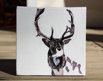 Elk painting | Etsy