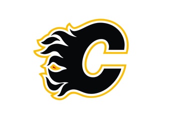 Calgary flames | Etsy