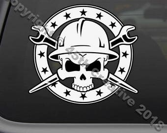 Ironworker decal | Etsy