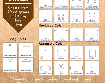 Custom earring cards | Etsy