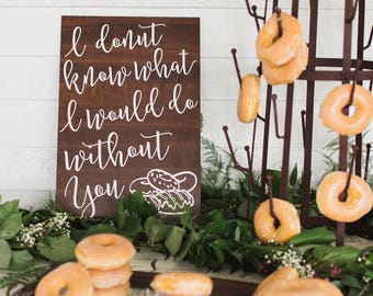 Donut sign | Etsy