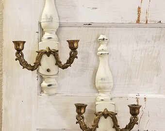 Wall candelabra | Etsy