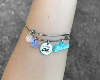 Gifts for Swimmers Swimmer Gift Swimming Gift Swim Zipper