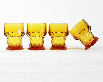 Amber glassware | Etsy
