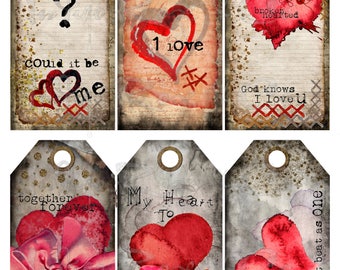 Valentine note | Etsy