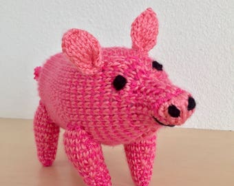 Pigwig the Piglet Knitting Pattern