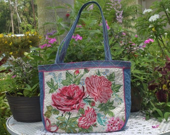 Rose embroidery | Etsy