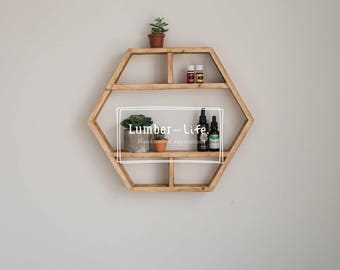 Geometric shelf | Etsy