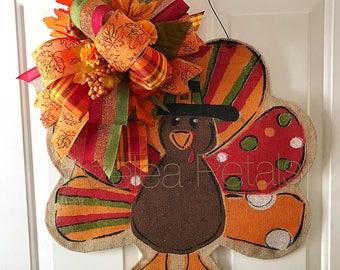 Thanksgiving door | Etsy