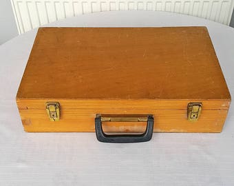 Vintage paint box | Etsy