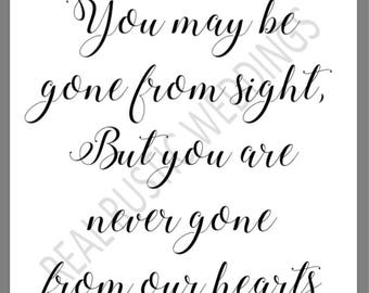 You may be gone | Etsy