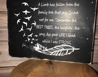 A limb has fallen | Etsy