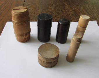 Round wood box | Etsy