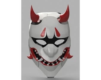 Oni mask | Etsy