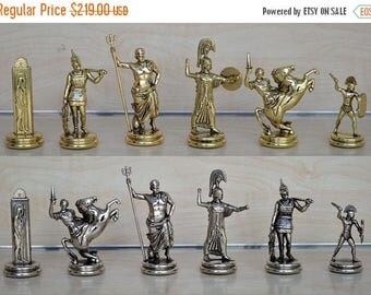 Greek chess set | Etsy