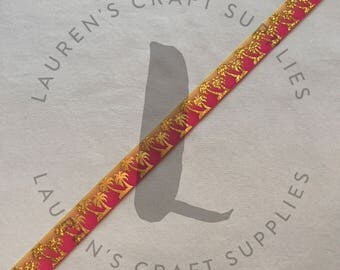 Palm tree ribbon | Etsy