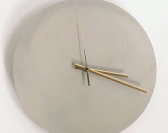 Concrete clock | Etsy