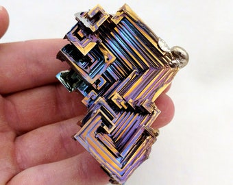 Bismuth jewelry | Etsy