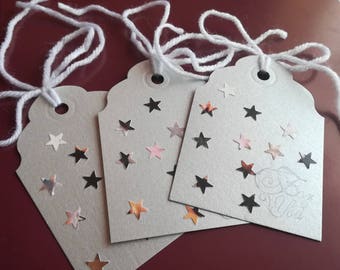 Star gift tags | Etsy