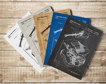 Guitar poster | Etsy