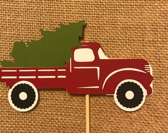 Tree cake topper | Etsy