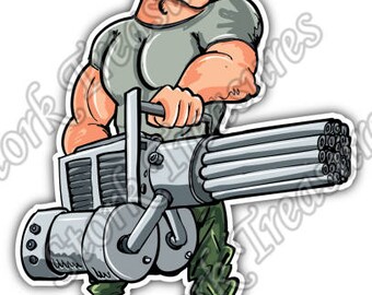 Minigun | Etsy
