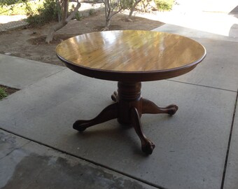 Claw foot table | Etsy