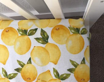 Flannel crib sheet | Etsy