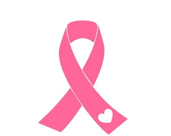 Breast cancer decal | Etsy