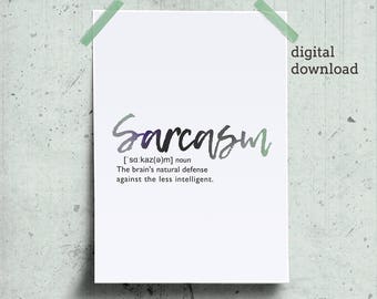 Definition print | Etsy