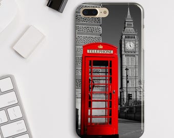 Red telephone box | Etsy