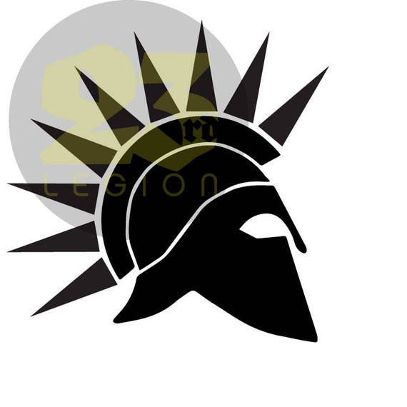 Ares' Helmet Red Rising inspired vinyl decal Howlers