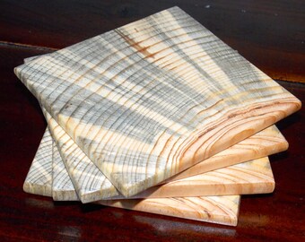 Pine coasters | Etsy