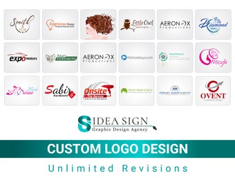 Custom logo design | Etsy