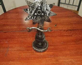 Upcycled metal art | Etsy