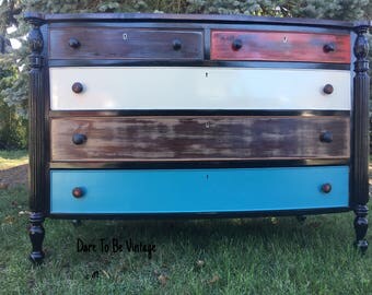 Hand painted dresser | Etsy