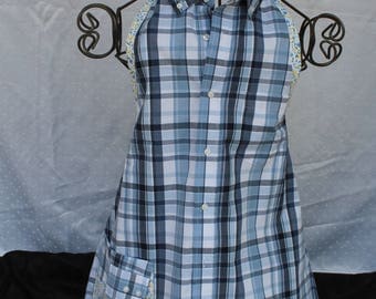Plaid apron | Etsy